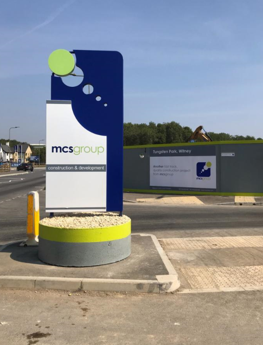 Recycling our old mcs Signage | MCS Group